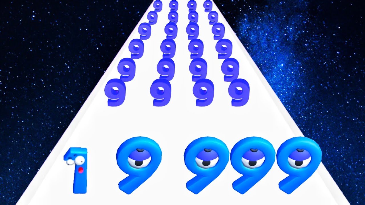 Satisfying Mobile Games Number Master - Number Running Game (Math Games ...