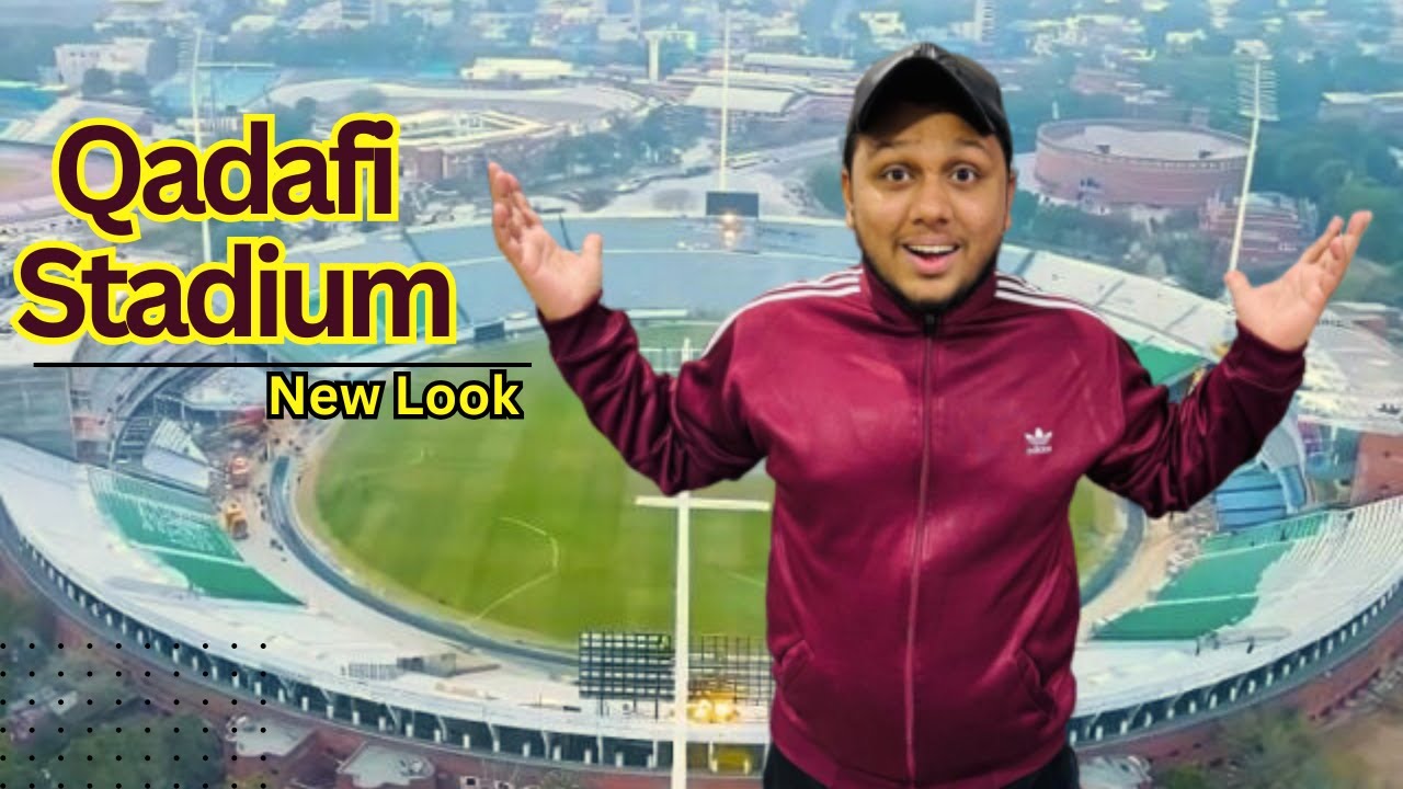 Qadafi stadium New Look 🥰🥰🥰 - YouTube