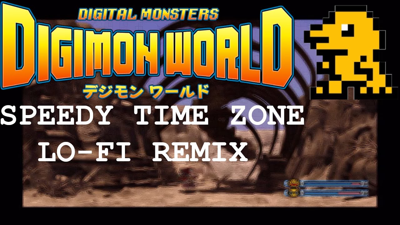 LoFi Remix - Digimon World Soundtrack - Speedy Time Zone - YouTube