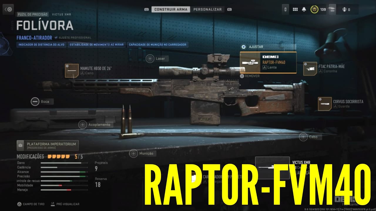 MIRA RAPTOR-FVM40 - CALL OF DUTY MODERN WARFARE 2 - SERÁ PAY TO WIN ...