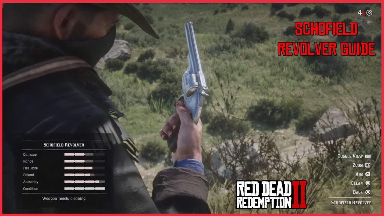 How to get Schofield Revolver in Red Dead Redemption 2(RDR2) - YouTube