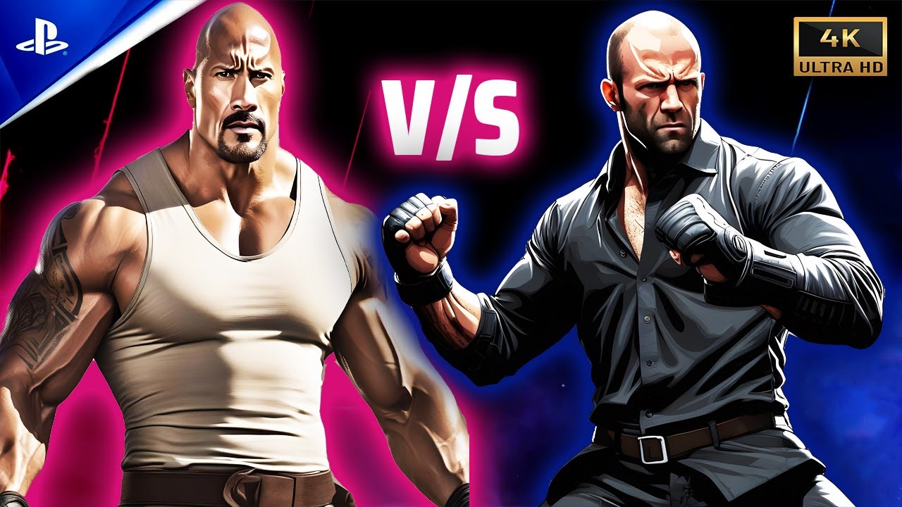Dwayne 'The Rock' Johnson vs Jason Statham UFC 5 | World's Most Wanted ...