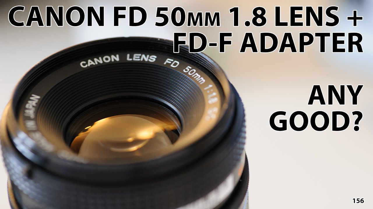 Canon lens to Nikon DSLR body adapter with infinity focus - YouTube