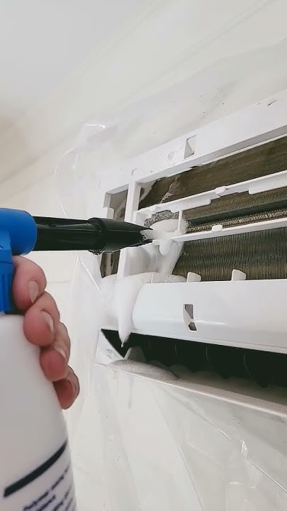 How do you clean a mini split? @1NuCalgon - YouTube