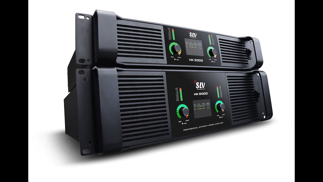 Best Amplifier For DJ & Live Shows | SLV Hulk Series | 3000w , 4000w ...