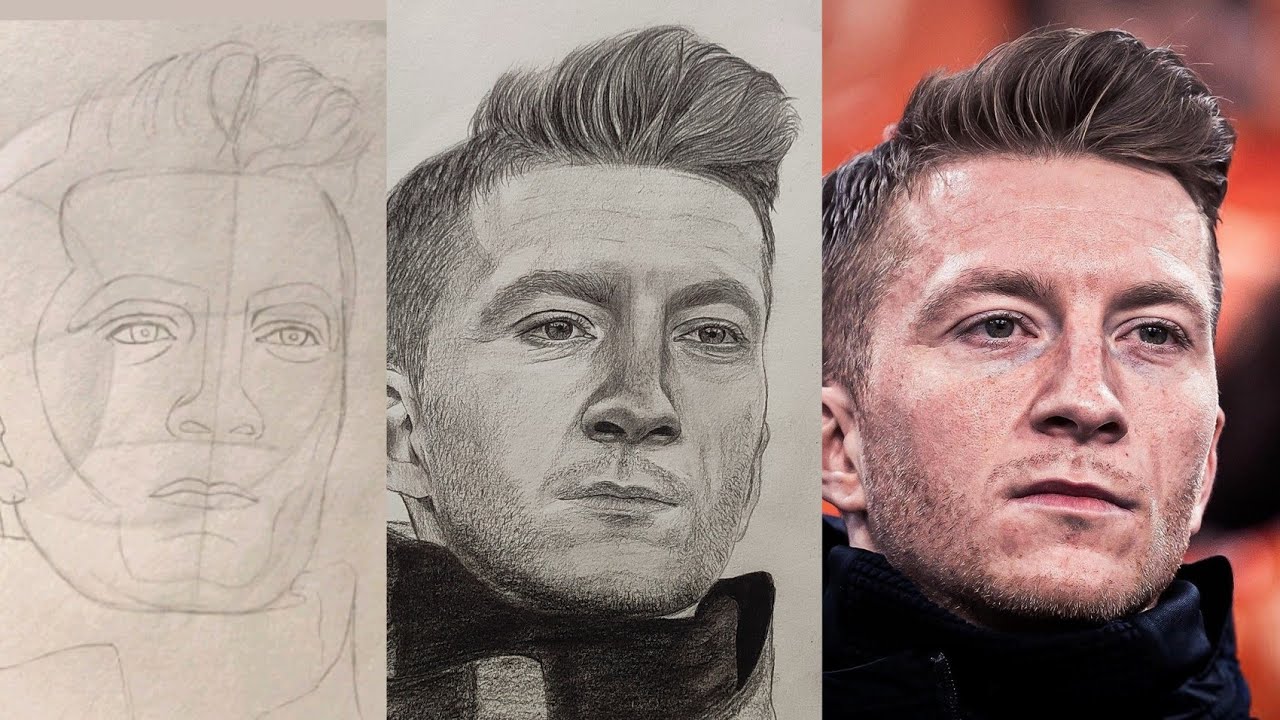 Do you draw Loomis? Draw the special angles of the face like this ...