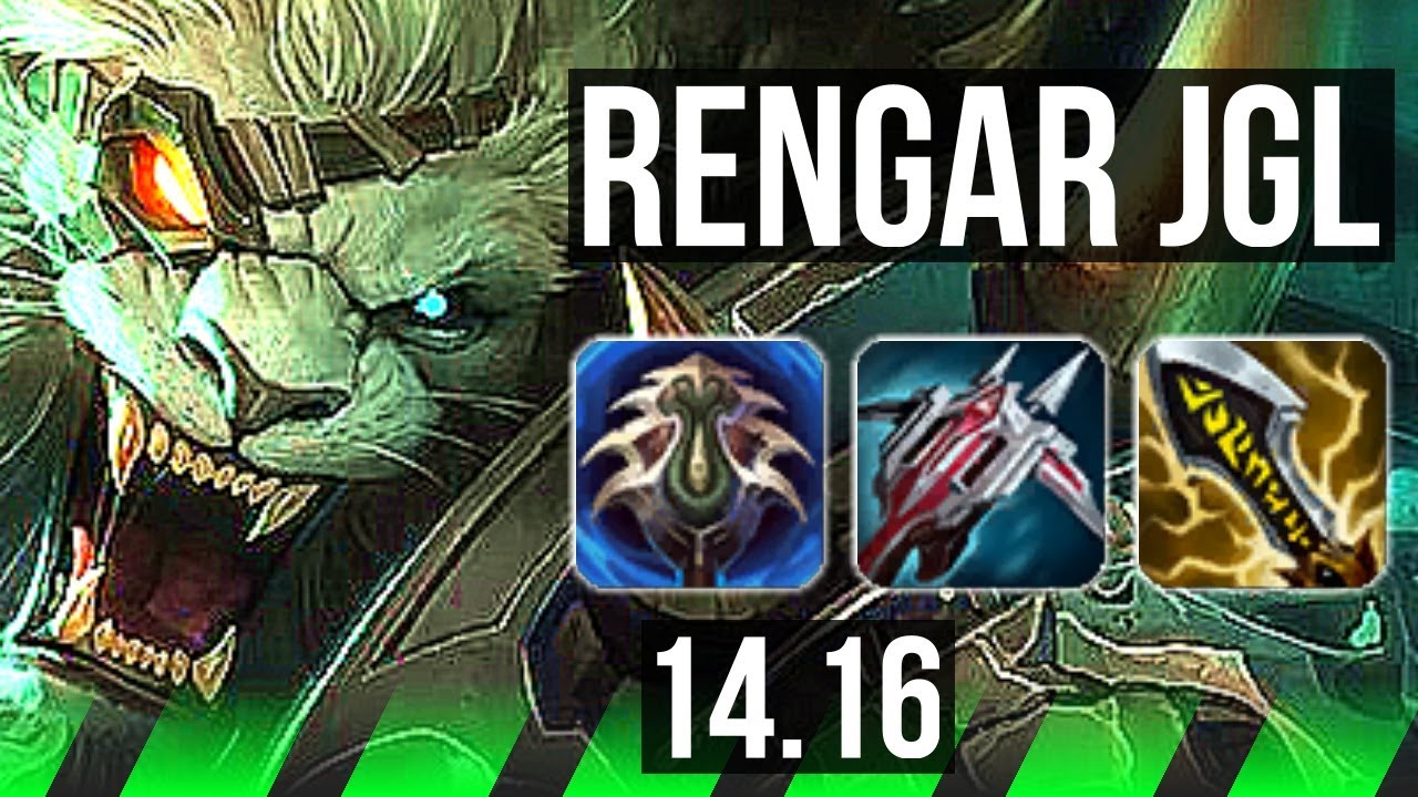 RENGAR vs BRIAR (JGL) | Rank 3 Rengar, Quadra, 14/4/7, Rank 20 | EUNE ...