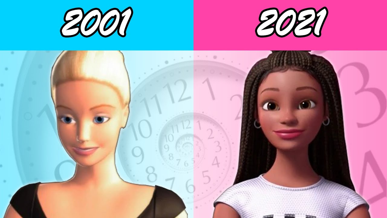 The Evolution of Barbie (2001-2021) - YouTube
