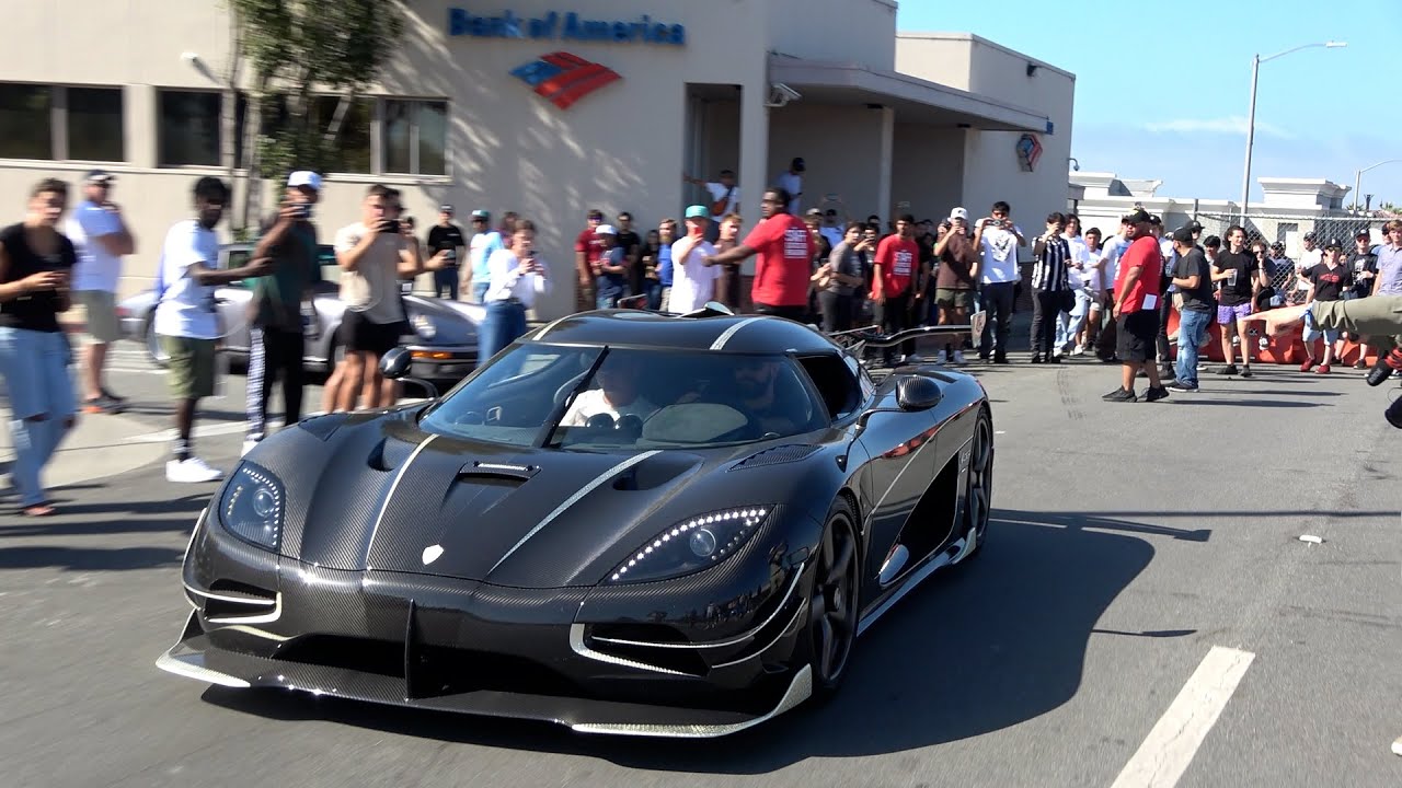Christian Von Koenigsegg's Ghost Squad UNLEASHES MAYHEM At Monterey Car ...
