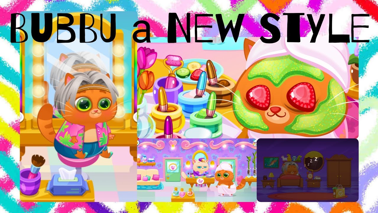 Bubbu Cat | Virtual Pet | A New Style - YouTube