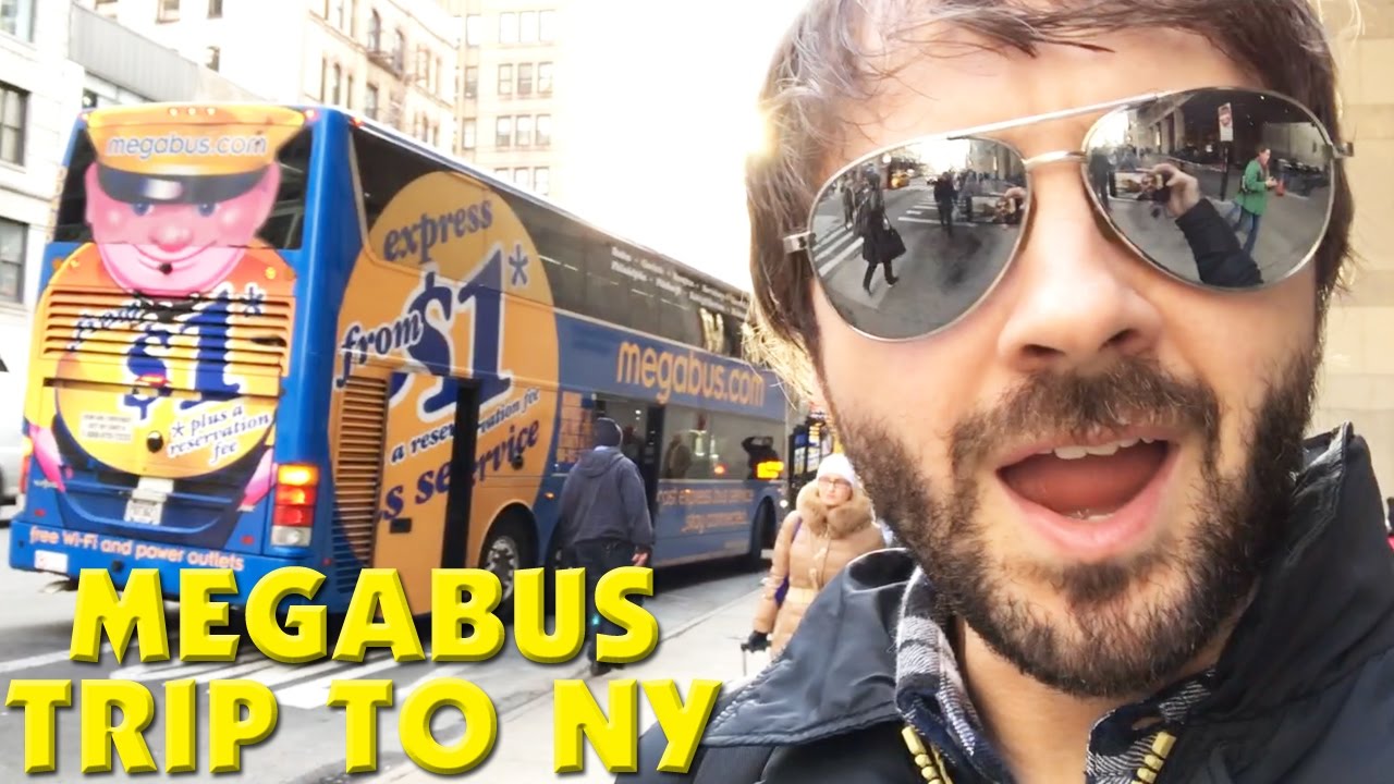 MEGABUS TRIP to NY - Vlogmas Day 22 - YouTube