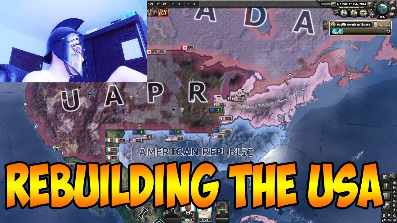 Hoi4 Red World Mod - Reuniting America under the Red Flag/ Part I - YouTube