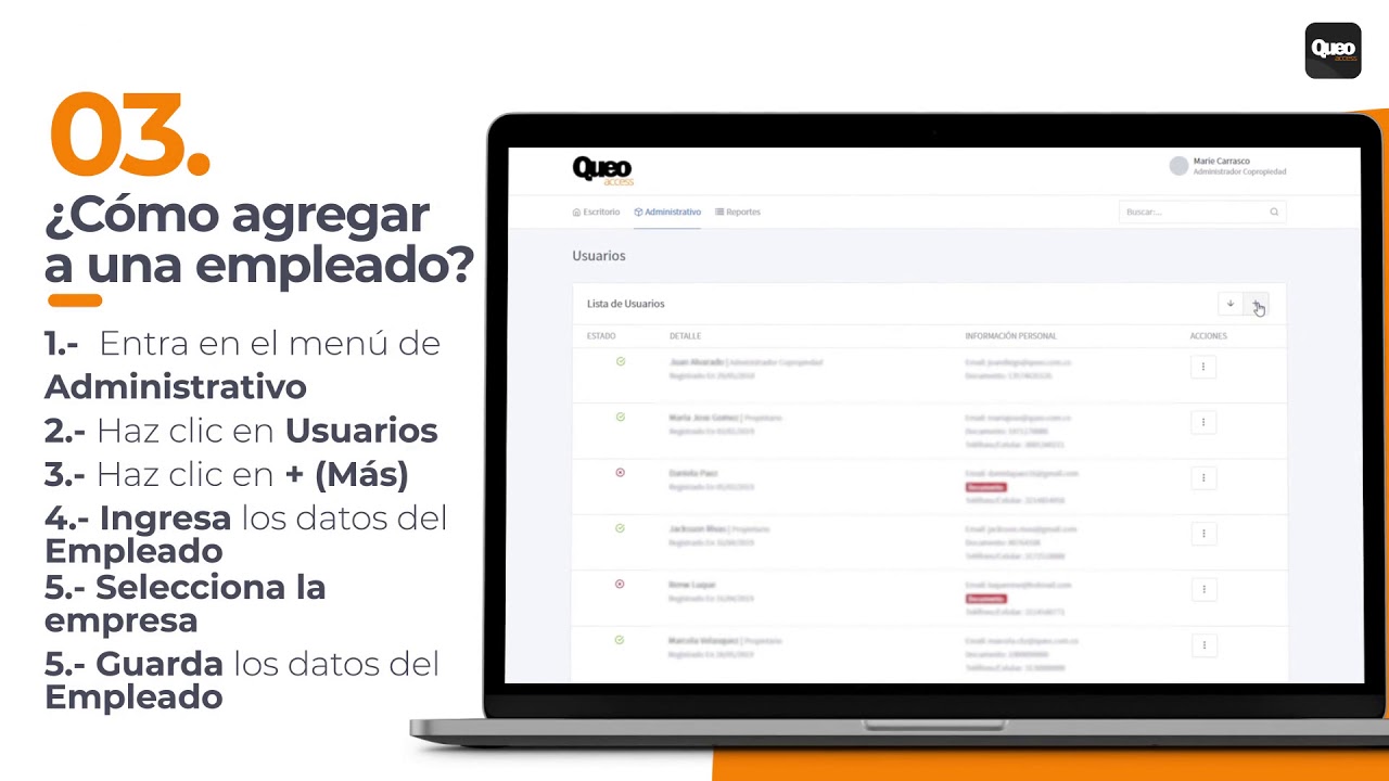 Queo Access Empleados - YouTube