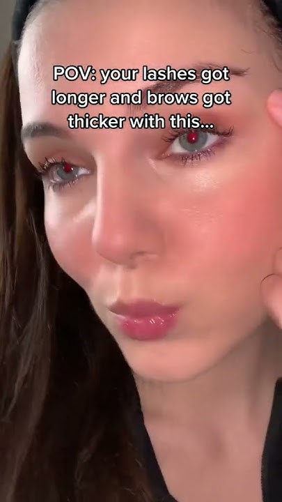 Thicker Lashes And Eyebrows Yes Please Youtube
