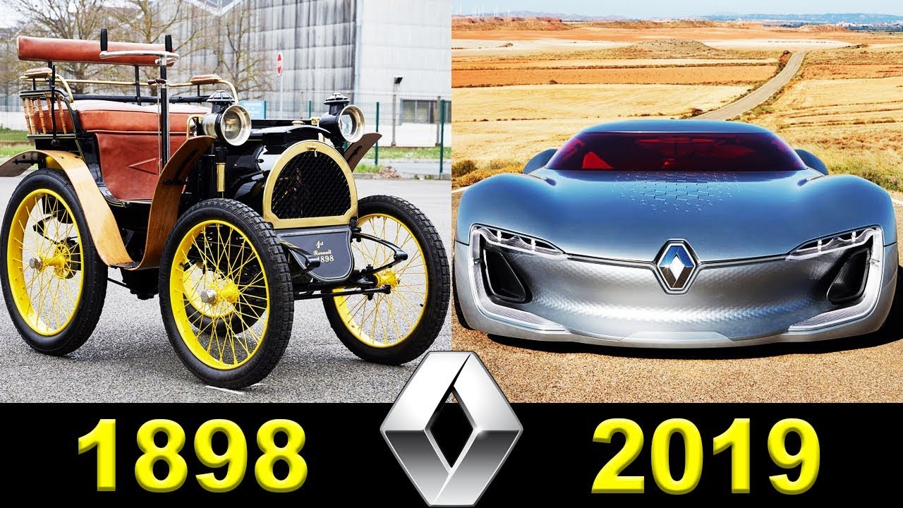 Renault - Evolution (1898 - 2019) - YouTube