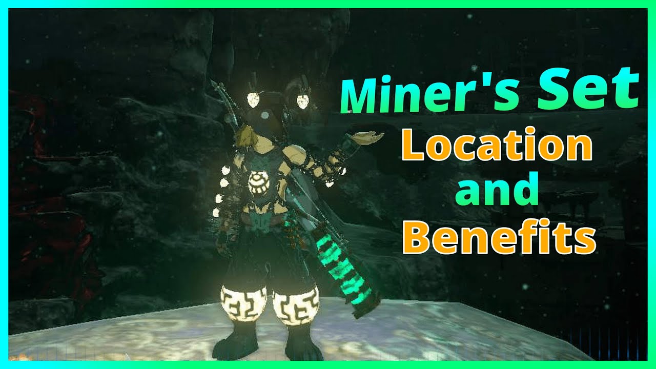 Legend of Zelda Tears of the Kingdom: How to get the Miner's Armor Set!! - YouTube
