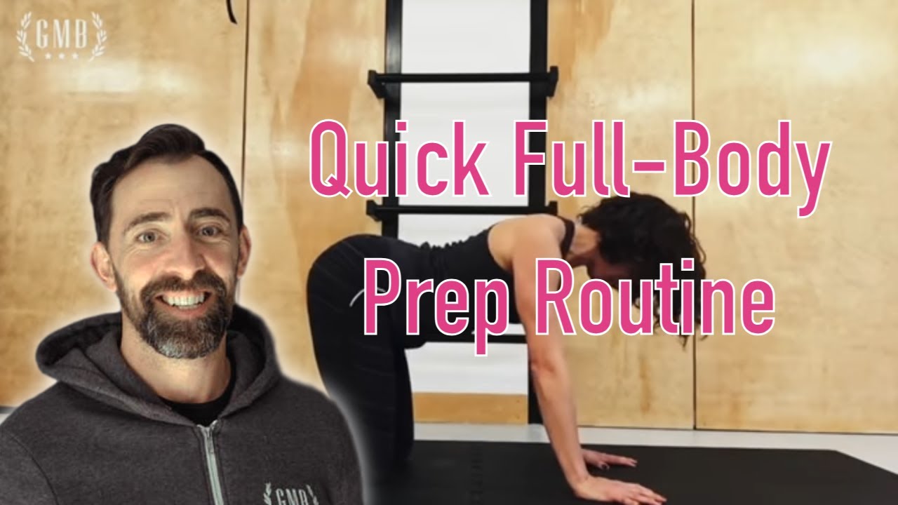 Training Prep: Full Body Warm-Up Routine for Bodyweight Exercise - YouTube