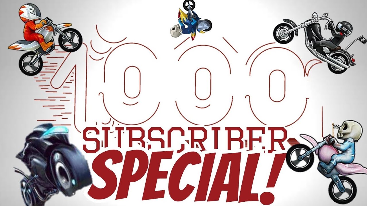 Bike Race T.F.G. // 1000 SUBSCRIBER SPECIAL! SP + Online runs agains ...