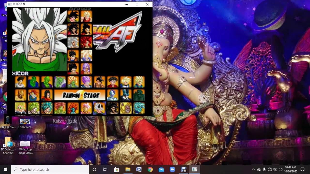 DBZ AF MUGEN GAMEPLAY GOGETA SSJ 7 - YouTube