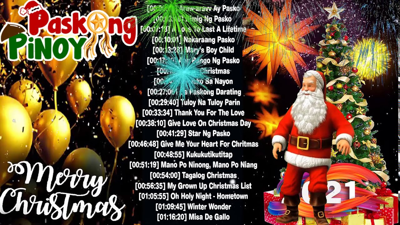 Paskong Pinoy 🔔 Tagalog Christmas Songs Medley 2020 🔔 Traditional ...