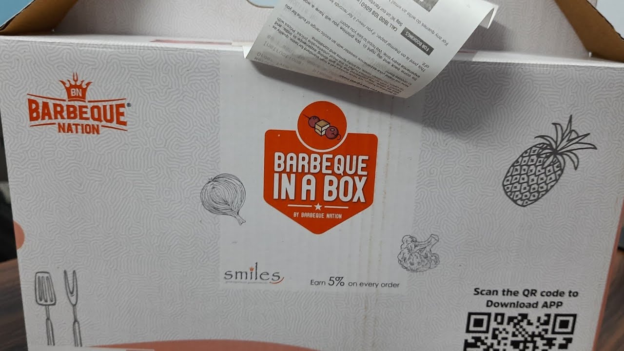 BBQ unboxing | Barbeque in a box | Non-veg box review | Full paisa ...