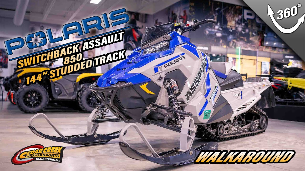 Walkaround | 2021 Polaris® 850 Switchback Assault 144 - YouTube