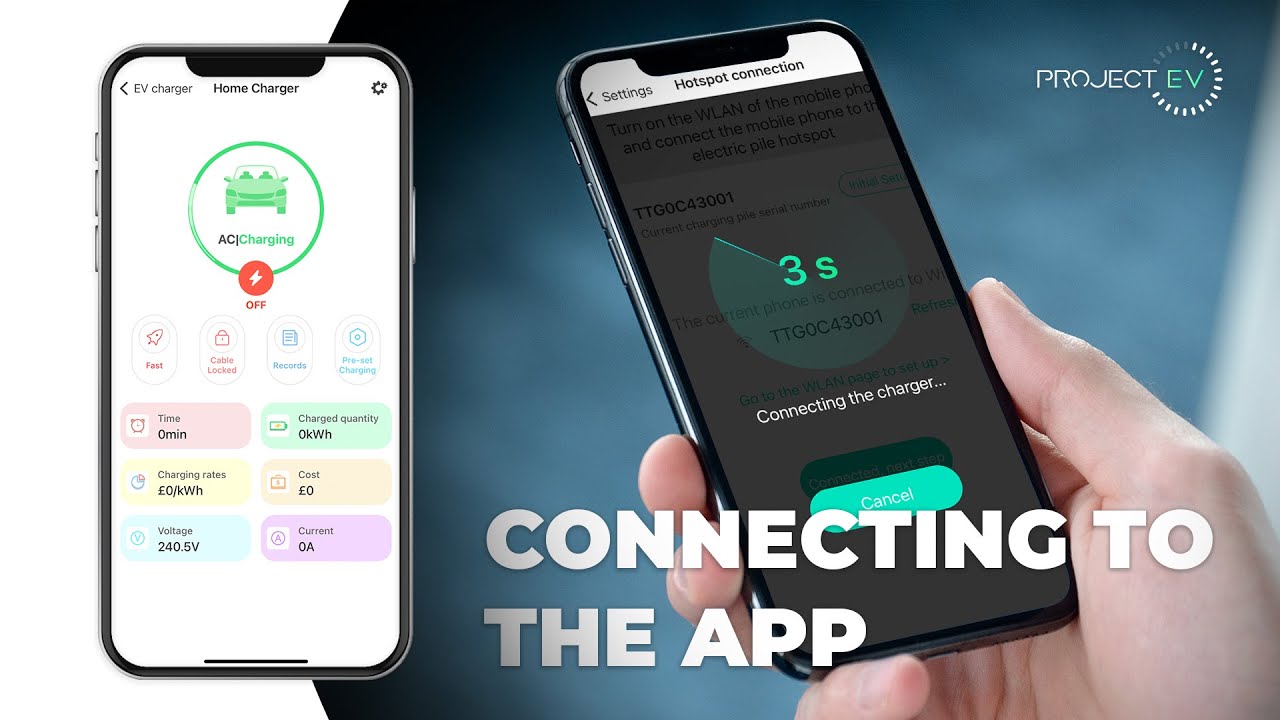 Connecting to the Project EV App - YouTube