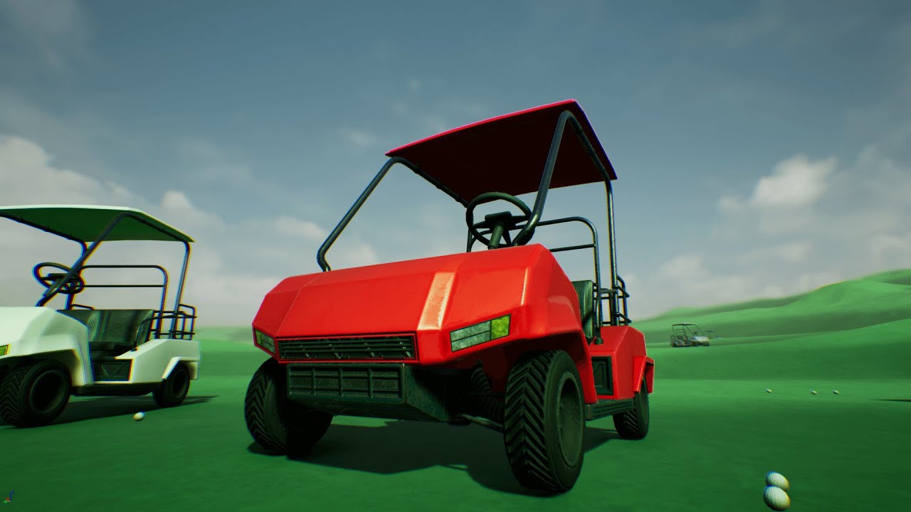 Driveable Vehicle : Golf Cart - Overview - YouTube