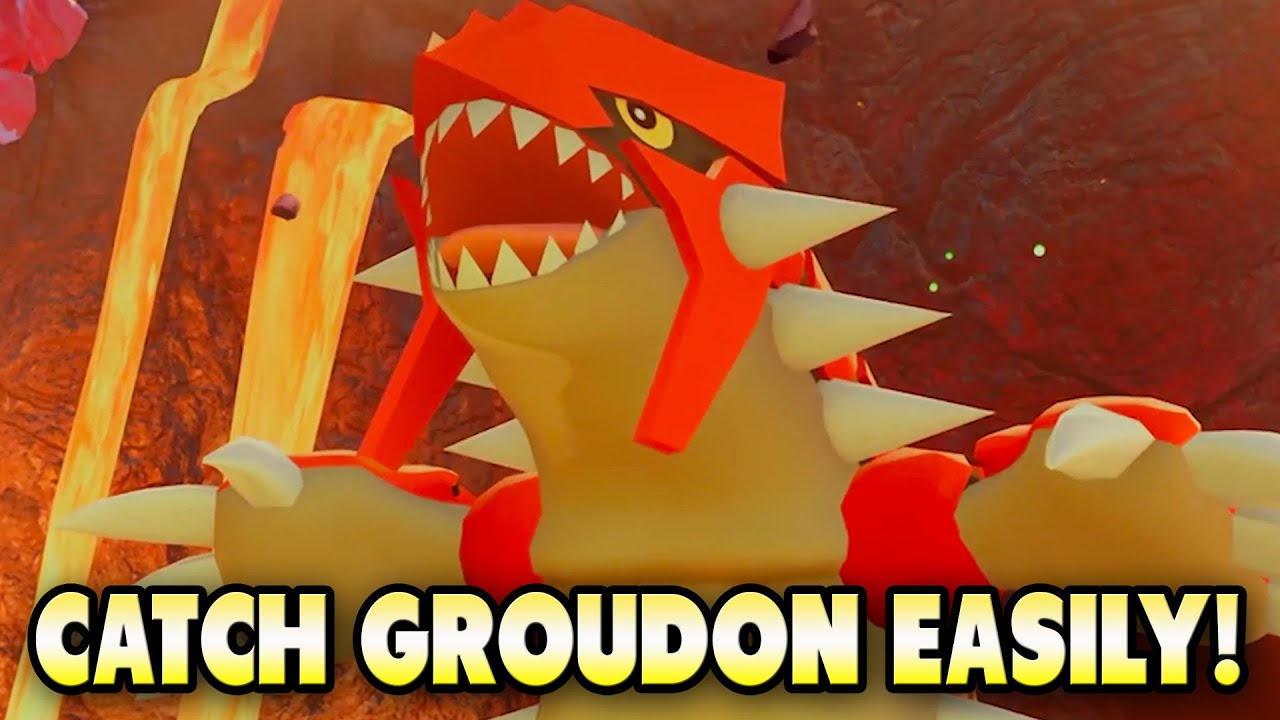 How to Find & Catch Groudon Easily | Mega Dimension DLC (Pokémon ...