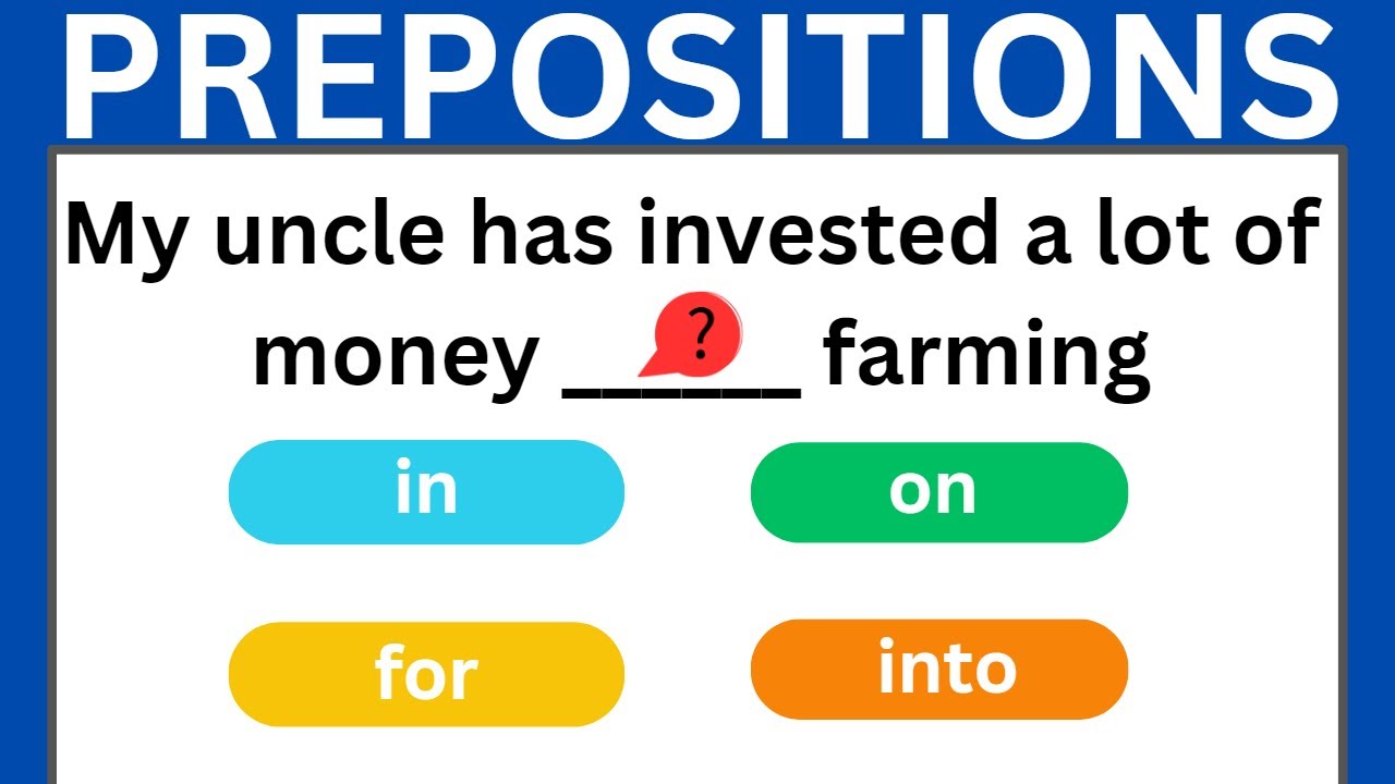 10 Preposition Exercise | Preposition Objective Questions Practice ...
