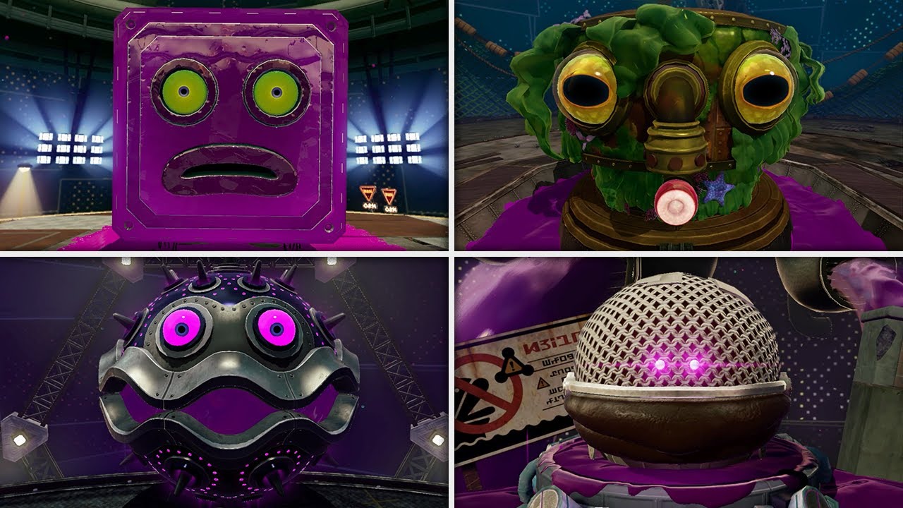 Boss Fights of Splatoon 1 - YouTube