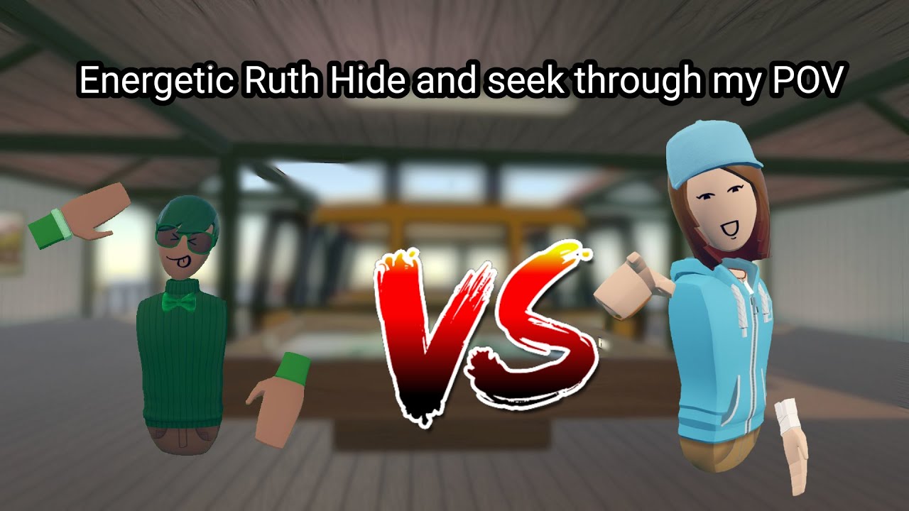 Energetic Ruth Hide and Seek through my POV - YouTube