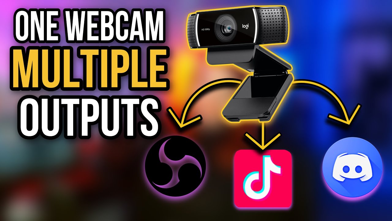 ONE CAM MULTIPLE OUTPUTS- How to MULTISTREAM with only ONE webcam! OBS ...