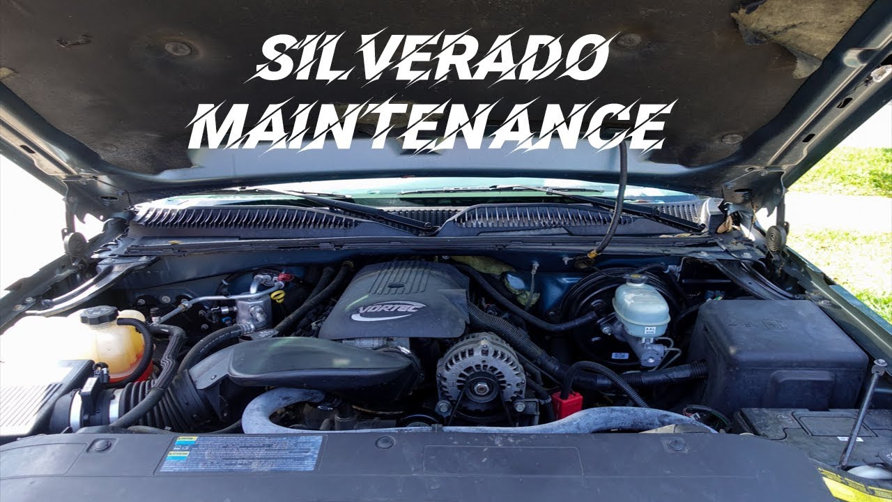 Silverado Gets Some Work Done In The Engine Bay - YouTube
