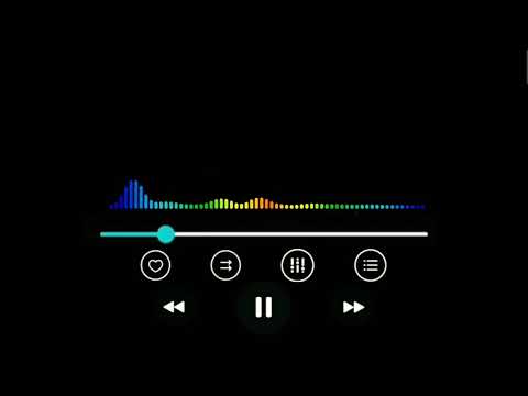 Avee player template// colourful bar with kinemaster audio black screen 2021/#avee_player