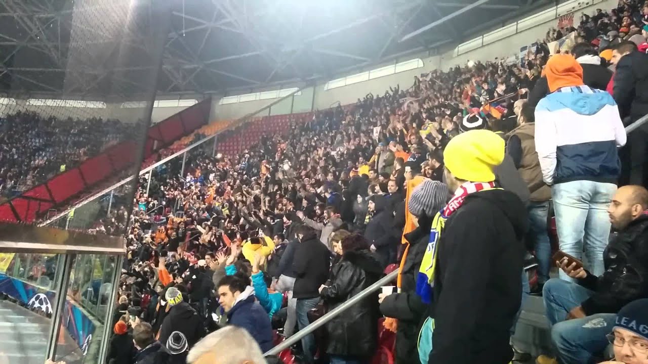 APOEL FANS AMSTERDAM ARENA - YouTube