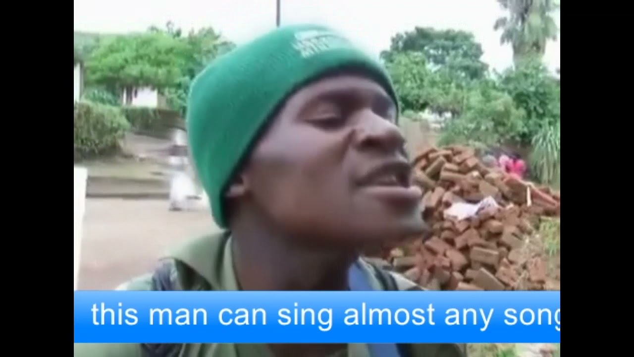 This man can sing any song.Lucius Banda.Great engels.Allan namoko ...