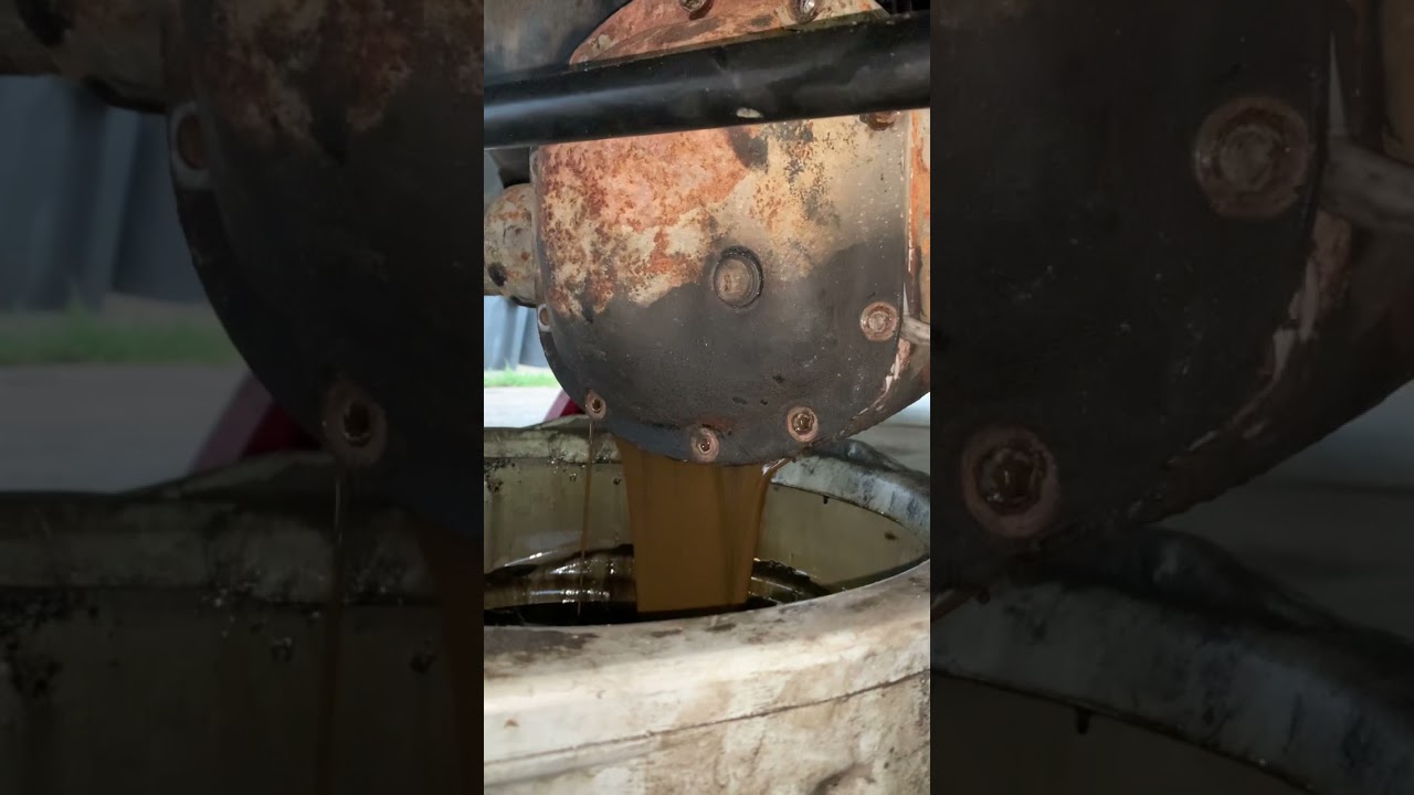 Dana Front Axle Fluid Change - YouTube