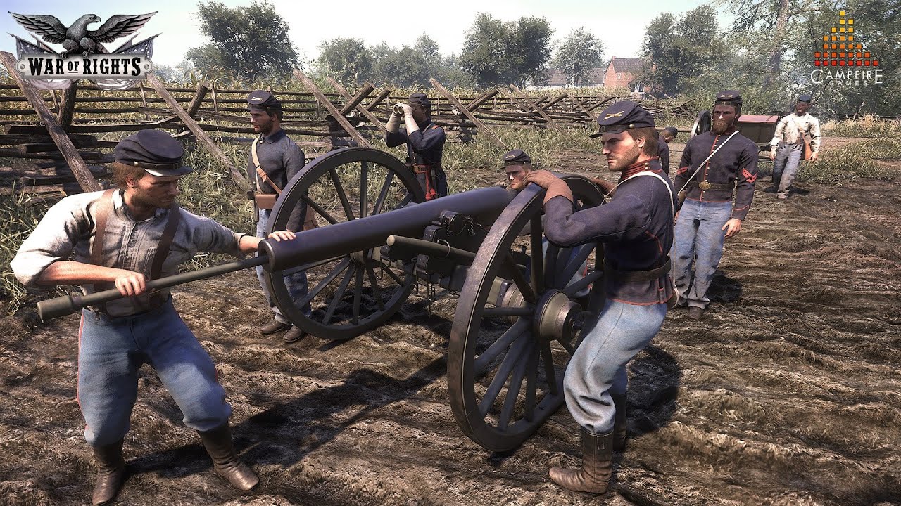 Artillery is now available! - WAR OF RIGHTS (Civil War FPS) - YouTube