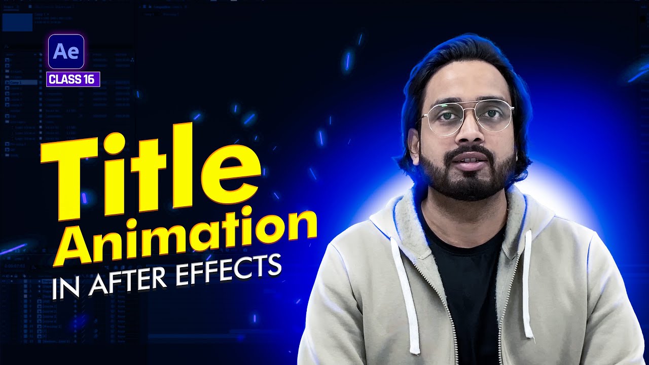 2 Title Animation in After Effects | After Effects Tutorial - Class 16 ...