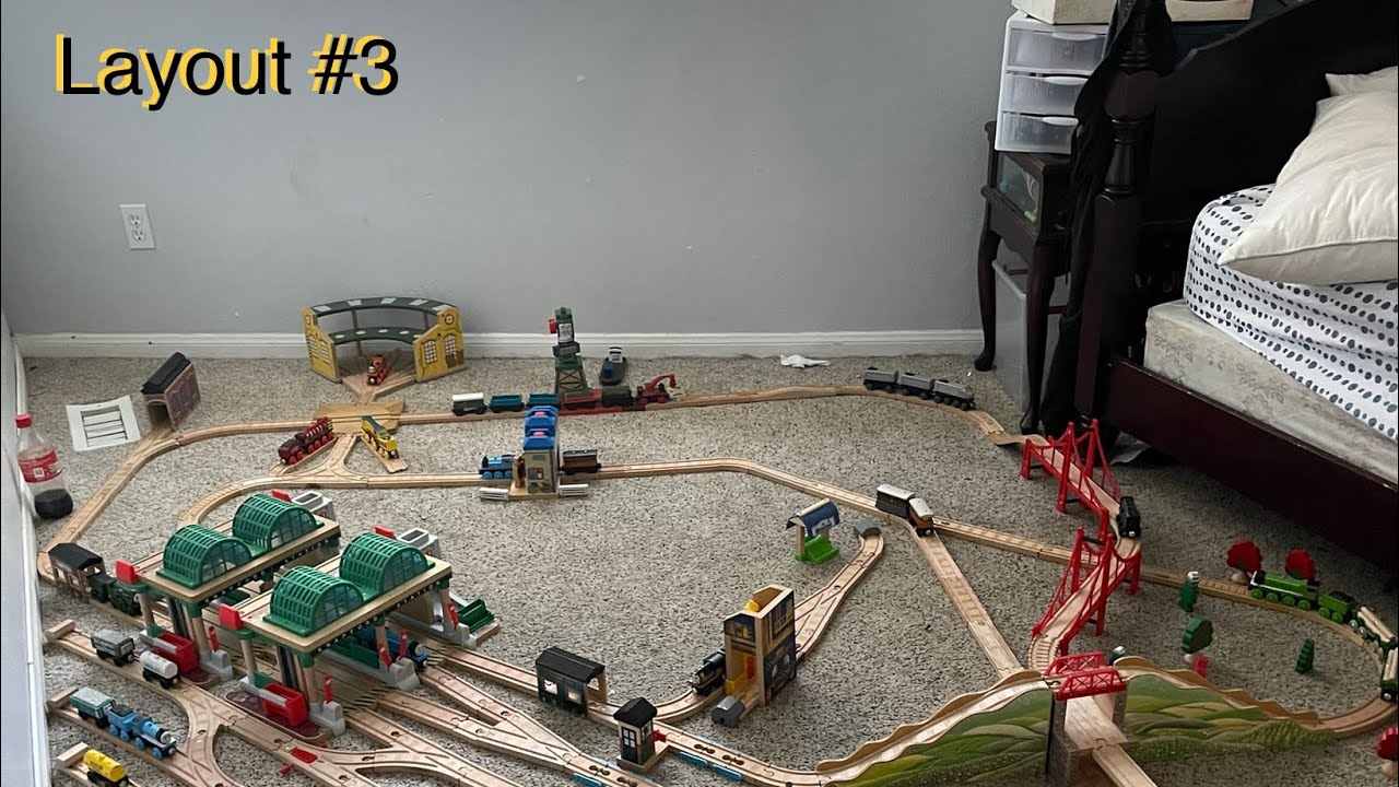 Thomas Wooden Railway Layout #3 - YouTube