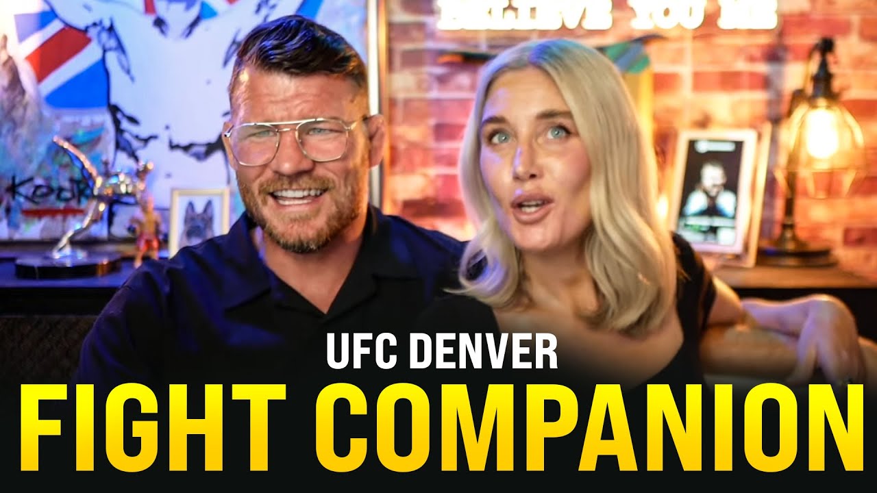 UFC DENVER FIGHT COMPANION with BISPING! (WATCH PARTY / REACTION) - YouTube