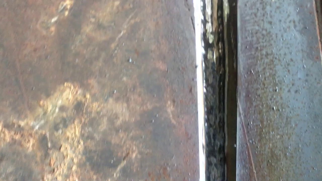 90 ‘’ diameter pipe splice weld - YouTube