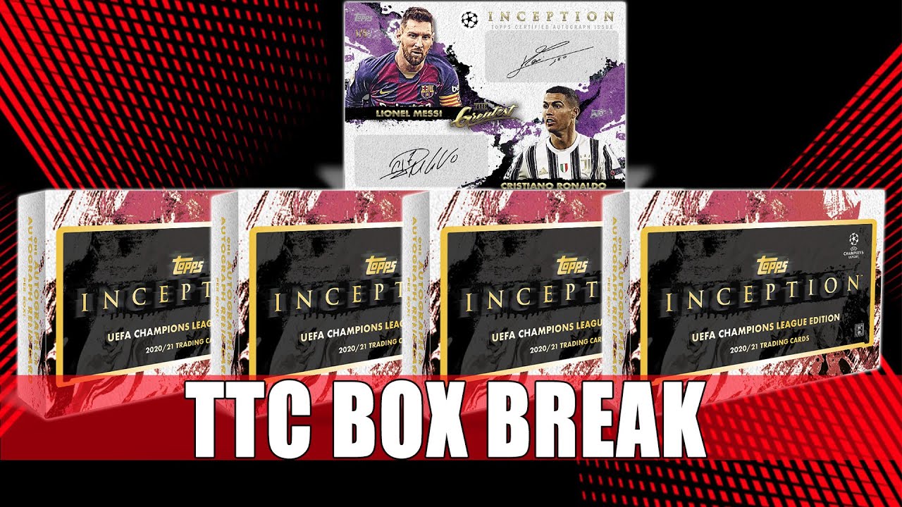 TOPPS INCEPTION SOCCER ⚽ TTC PERSONAL BOXES ⚽ INCREDIBLE MESSI PATCH ...
