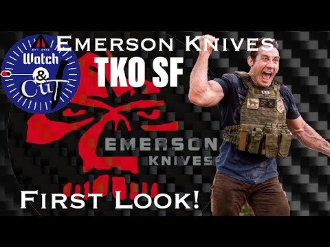 1st look at the Emerson Knives TKO, a Tim Kennedy Signature Design ...