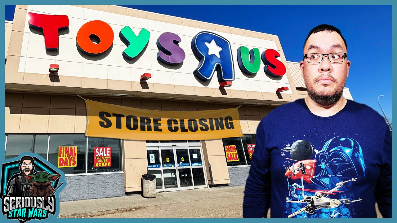 Why are they STILL Open? | Toys R Us Star Wars Toy Hunt - YouTube