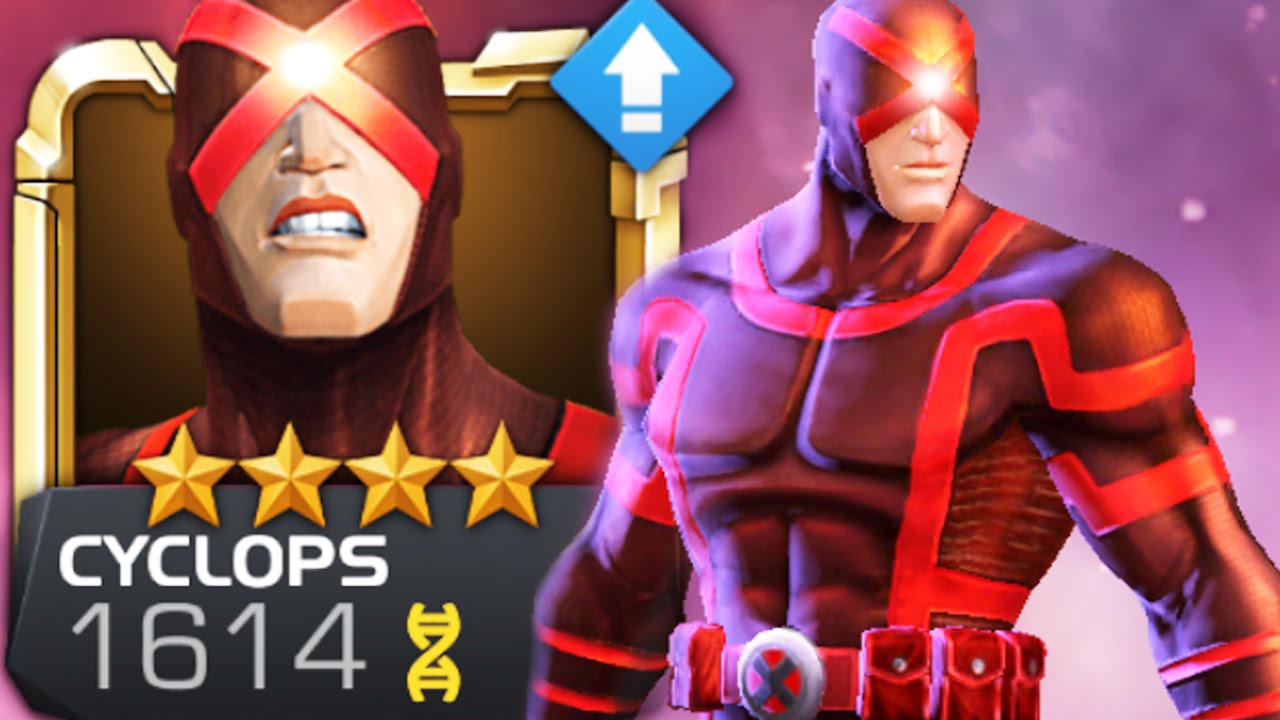 MARVEL: Contest of Champions - 4-Star Cyclops ||Rank 2|| - YouTube