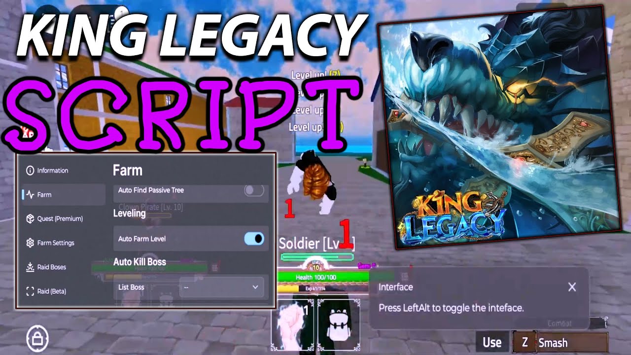 (UPDATE 7) King Legacy Script / Hack - Auto Farm, Auto Skills, Auto ...