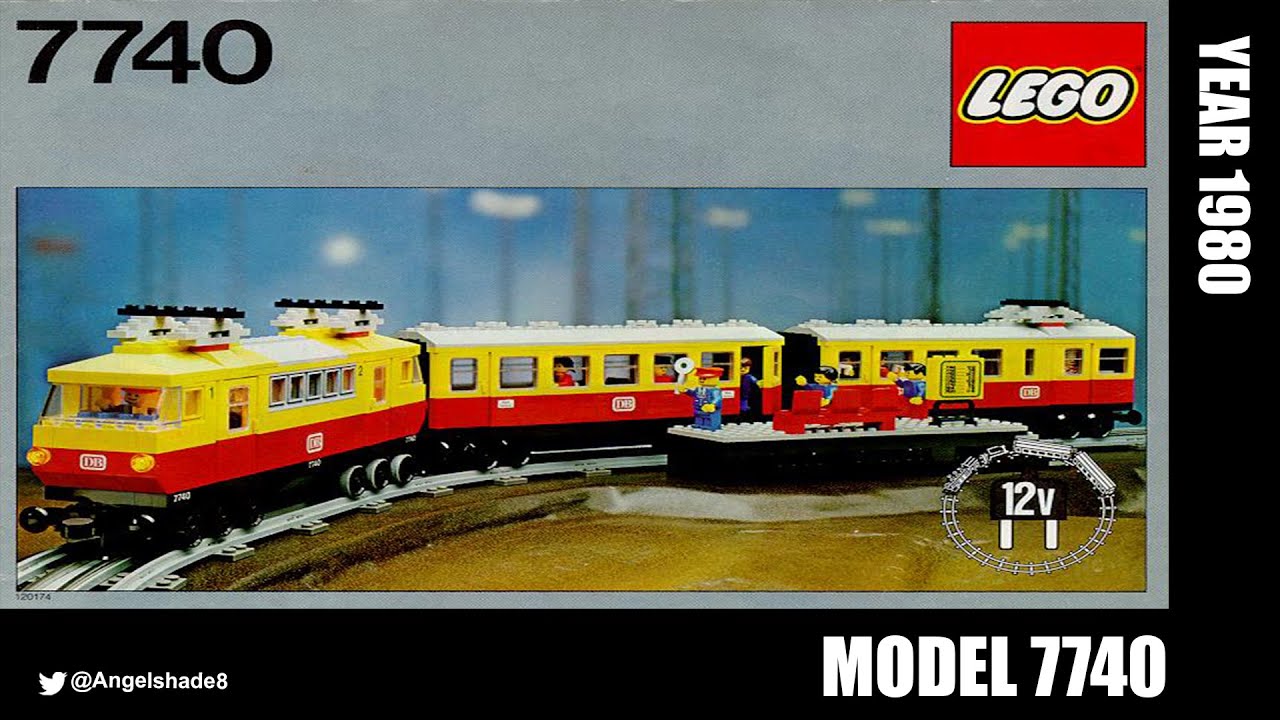 LEGO Inter-City Passenger Train (7740) - YouTube