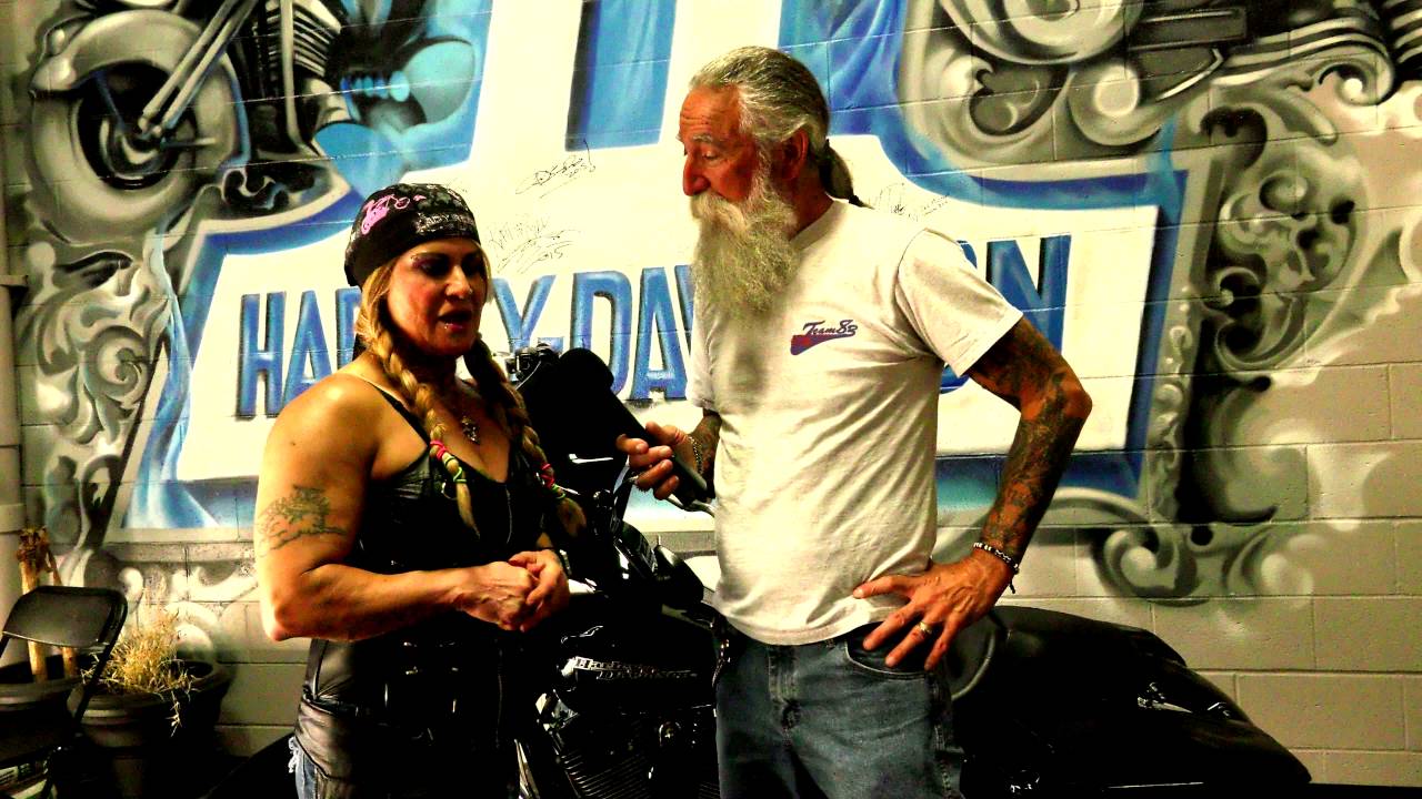 Behind the Handlebars - Extreme Stunt Woman Juli Moody - YouTube